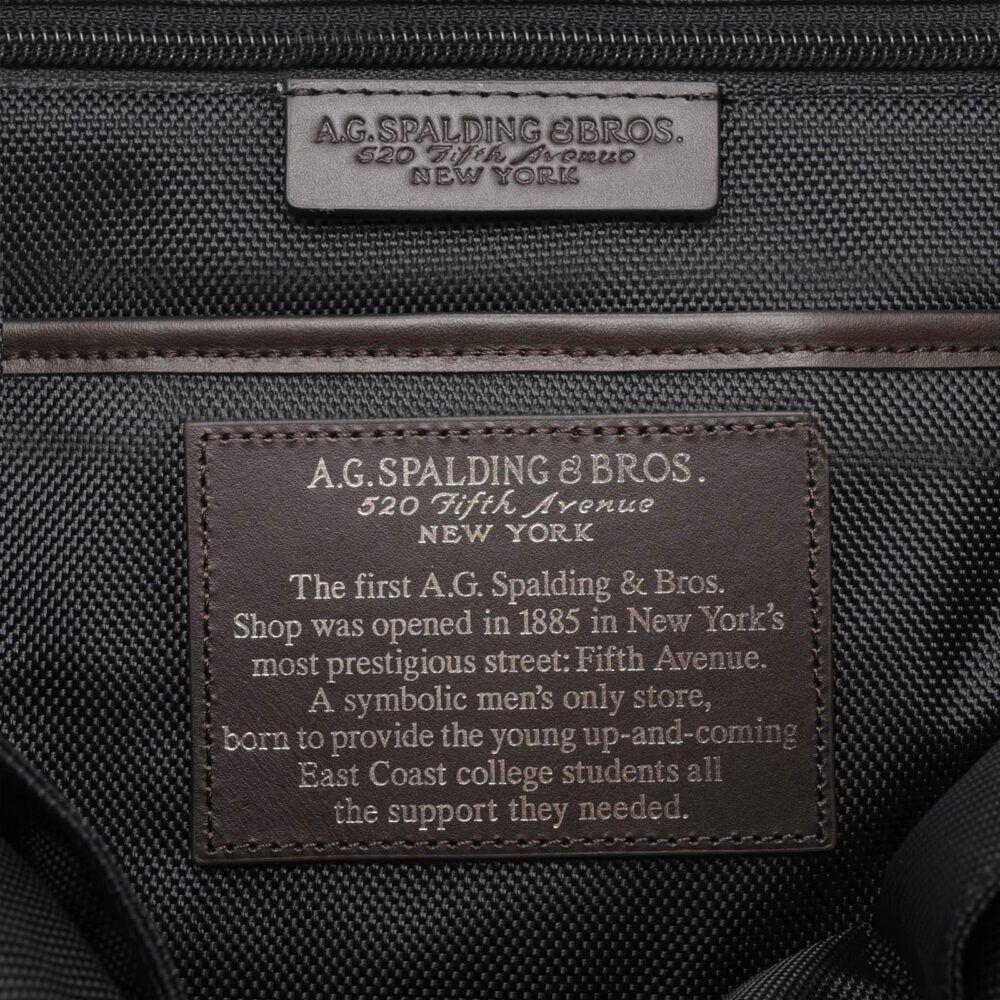 Spalding Bros Zaino New Iconic Backpack Nero